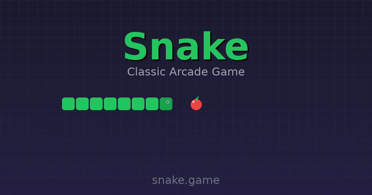 Serpente - Gioco Arcade Classico Gratis